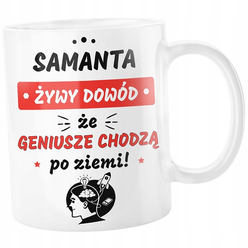 KUBEK SAMANTA ŻYWY DOWÓD ŻE GENIUSZE CHODZĄ PO ZIEMI - Inna marka ...
