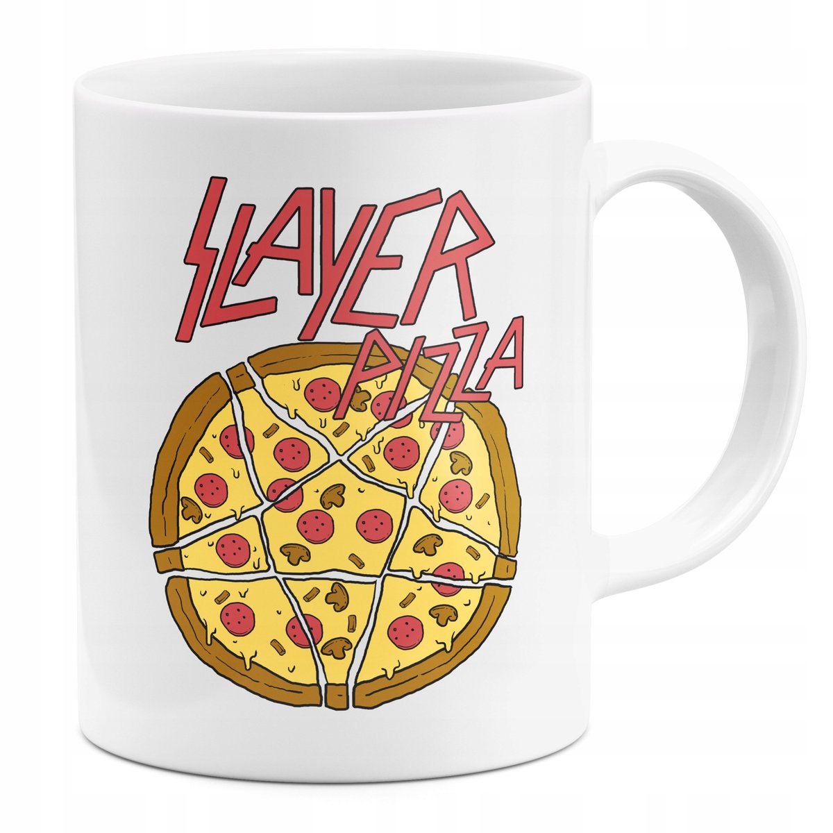 Kubek Slayer Pizza Fast Food Rock Heavy Metal - Inna marka | Sklep ...