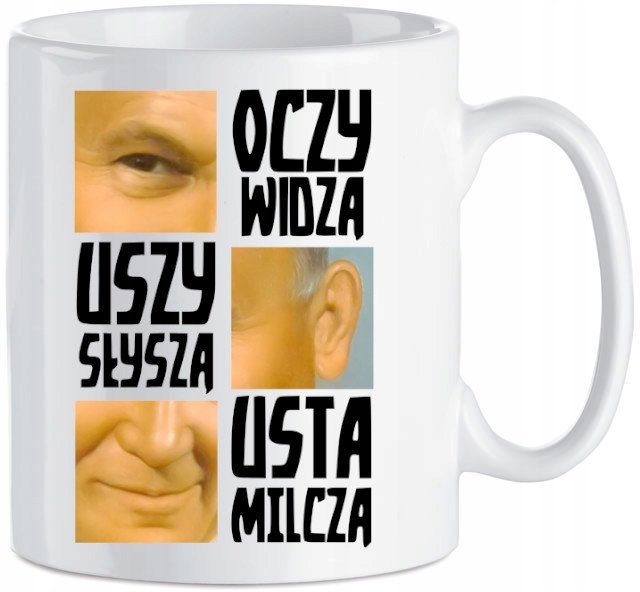 Kubek Śmieszny pa-paj 2137 Oczy Widzą Uszy Słyszą - HaftNadruk | Sklep ...