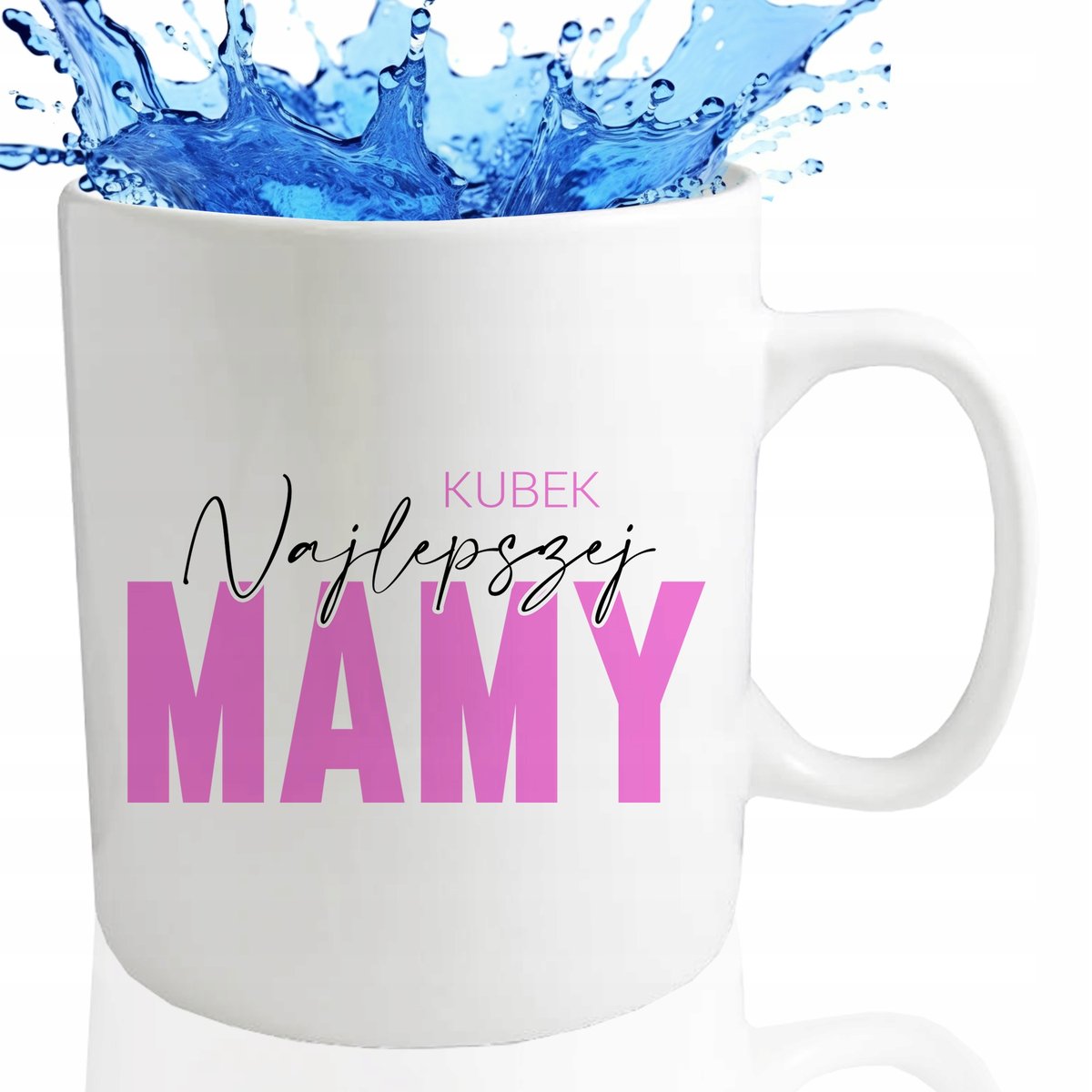 Kubek SUPER BIG XXL BIAŁY Prezent Na DZIEŃ MATKI Dla Mamy NAJLEPSZA MAMA Wz - Inna marka | Sklep ...