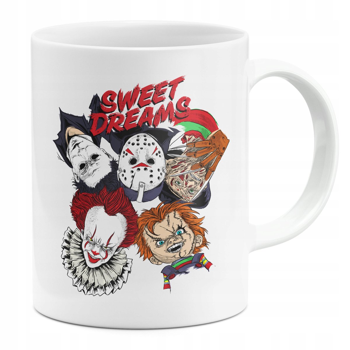 Kubek Sweet Dreams Jason Pennywise Chucky Horror - Inna marka | Sklep ...