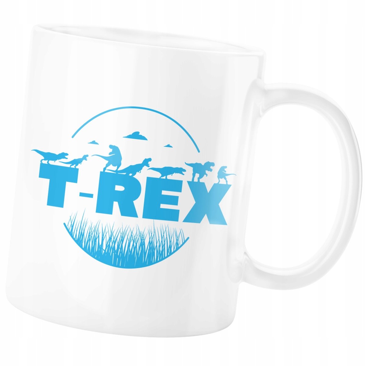 KUBEK T-REX DINUZAUR TREX TYRANOZAUR REX Tyrannosaurus - Inna marka ...