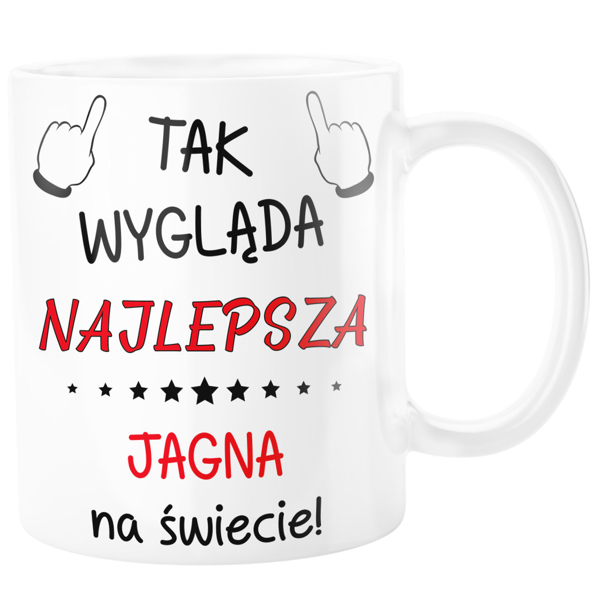 KUBEK TAK WYGLĄDA NAJLEPSZA JAGNA NA ŚWIECIE - Inna marka | Sklep EMPIK.COM