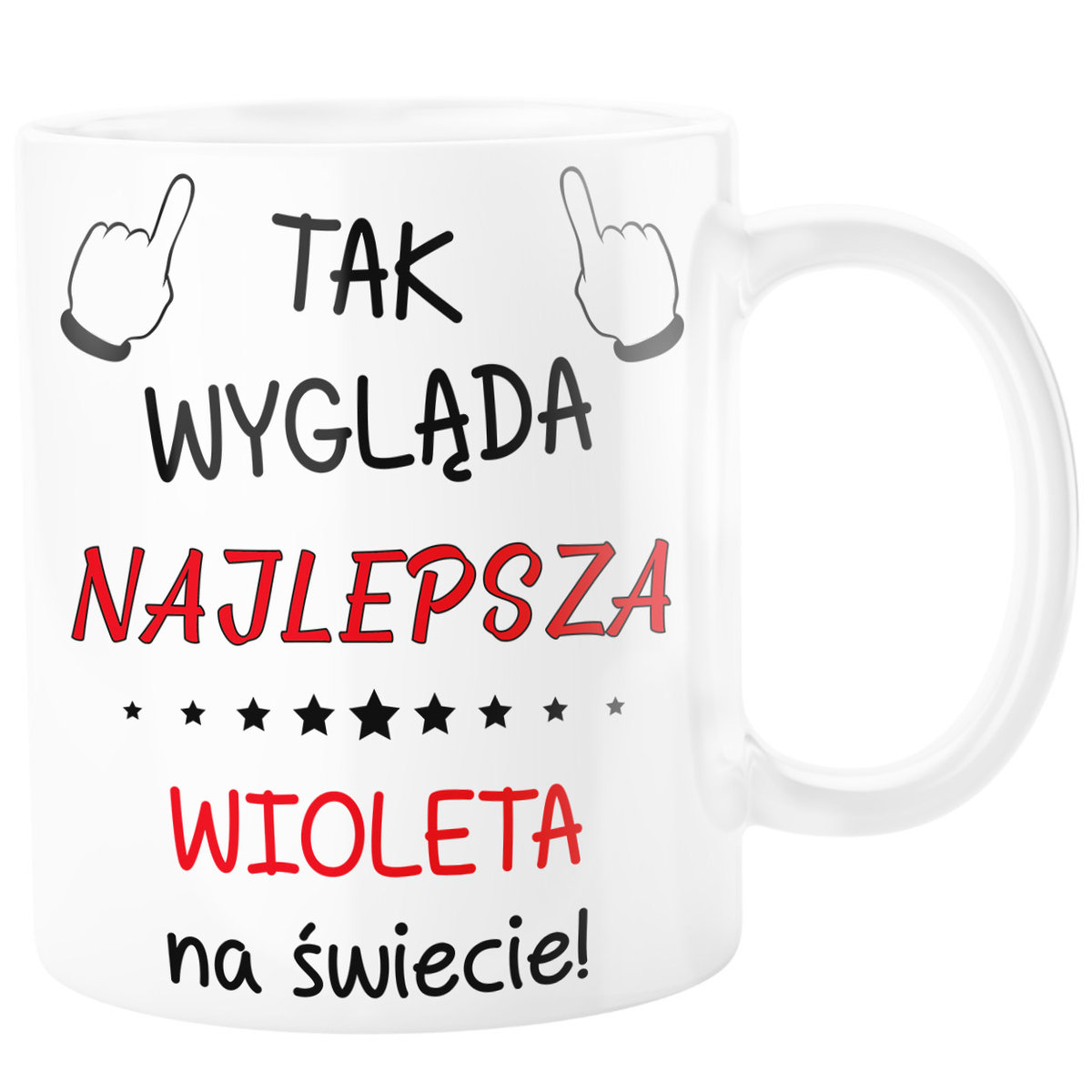 KUBEK TAK WYGLĄDA NAJLEPSZA WIOLETA NA ŚWIECIE - Inna marka | Sklep ...