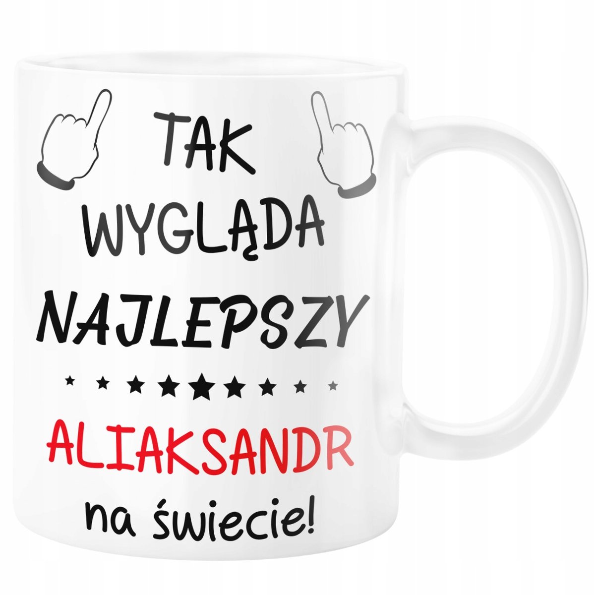 KUBEK TAK WYGLĄDA NAJLEPSZY ALIAKSANDR NA ŚWIECIE - Inna marka | Sklep EMPIK.COM