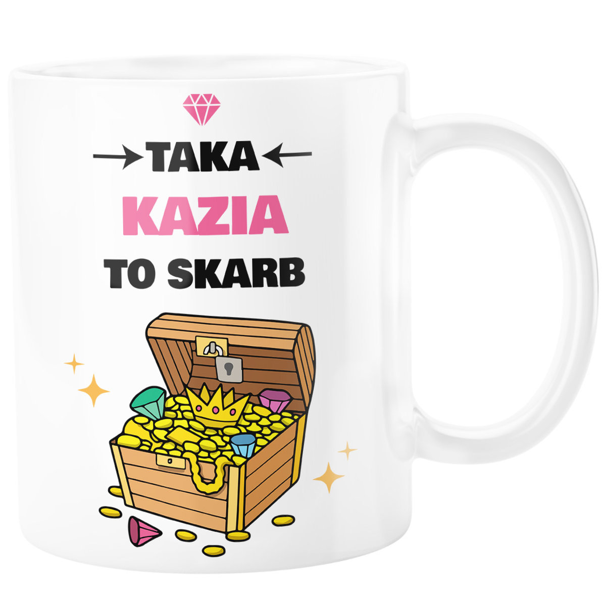 KUBEK TAKA KAZIA TO SKARB PREZENT - Inna marka | Sklep EMPIK.COM