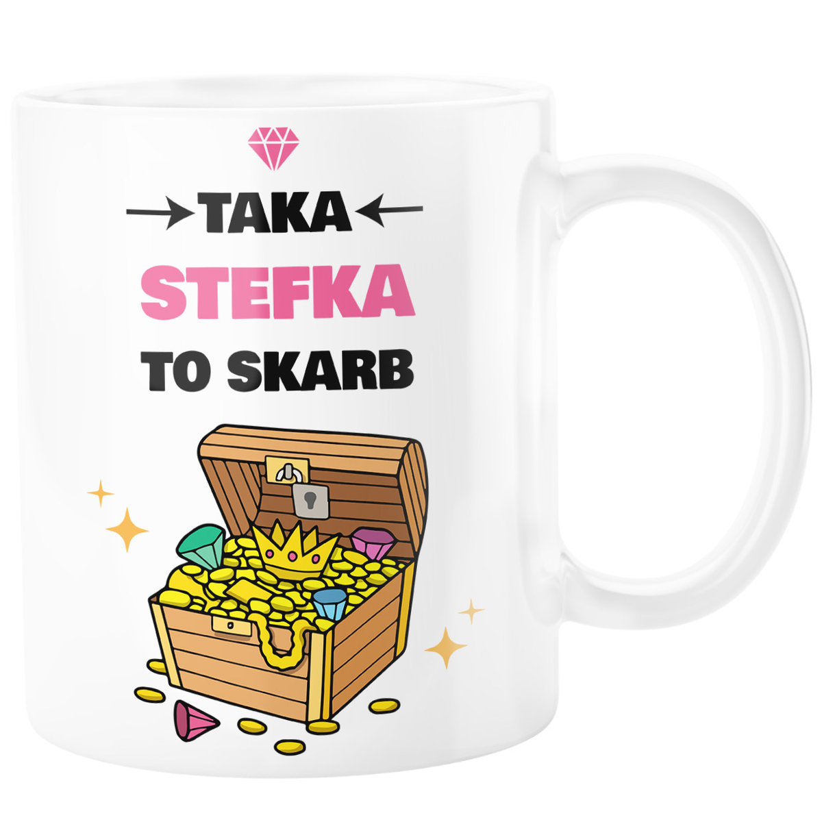 KUBEK TAKA STEFKA TO SKARB PREZENT - Inna marka | Sklep EMPIK.COM