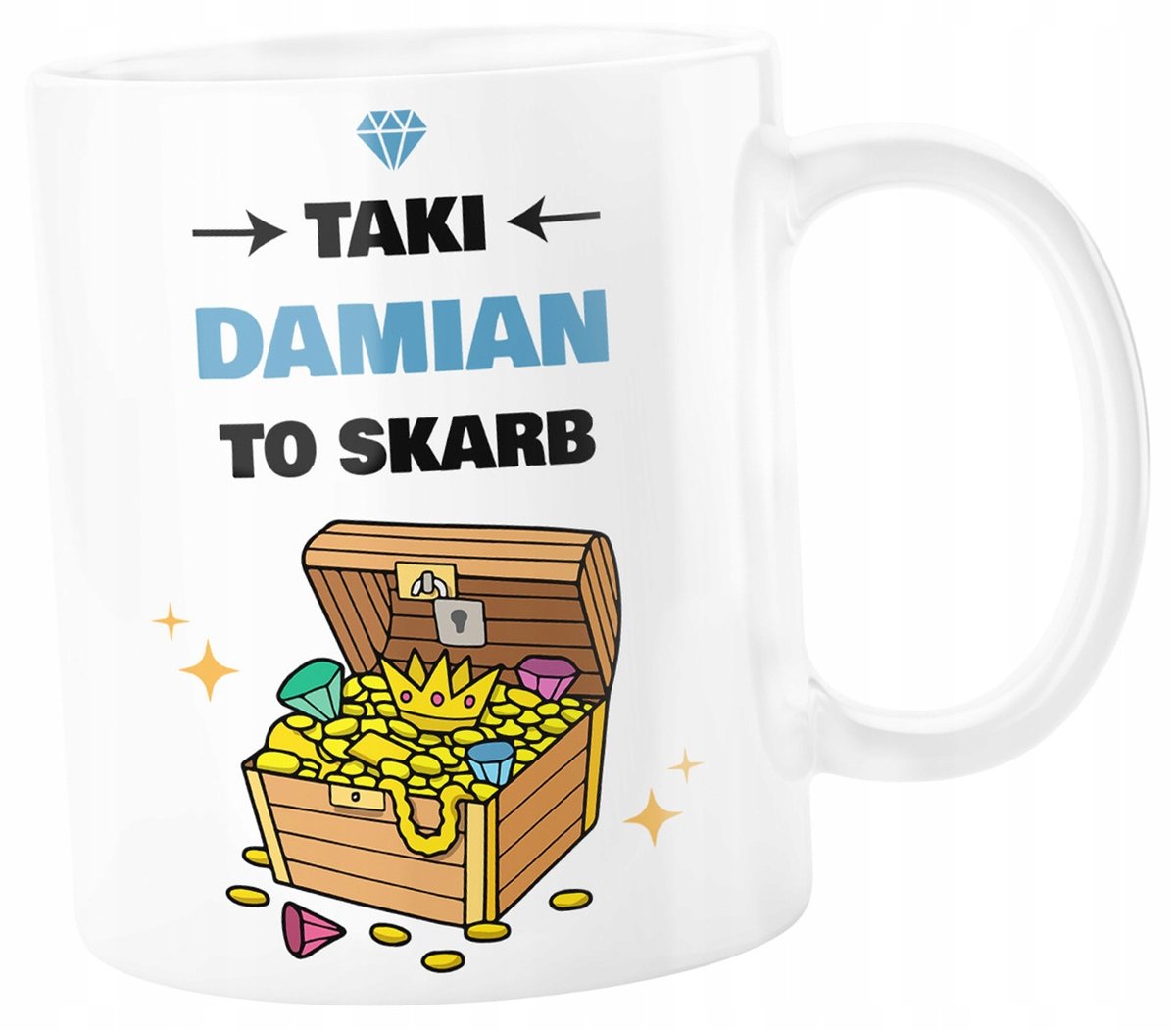 KUBEK TAKI DAMIAN TO SKARB PREZENT - Inna marka | Sklep EMPIK.COM