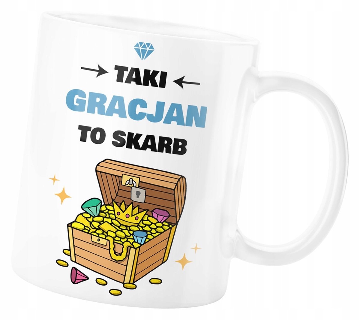 KUBEK TAKI GRACJAN TO SKARB PREZENT - Inna marka | Sklep EMPIK.COM