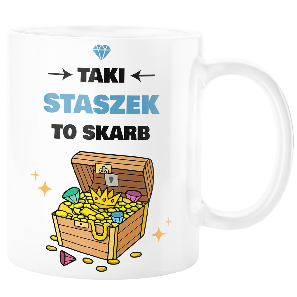 KUBEK TAKI STASZEK TO SKARB PREZENT - Inna marka | Sklep EMPIK.COM