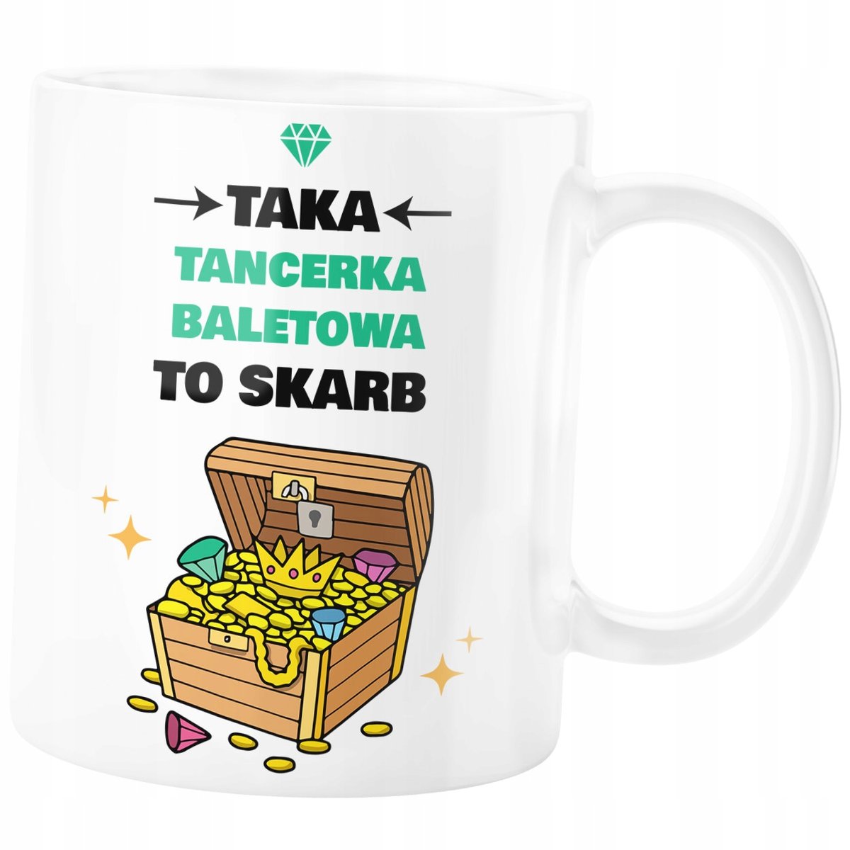 KUBEK TANCERKA BALETOWA TO SKARB PREZENT - Inna marka | Sklep EMPIK.COM