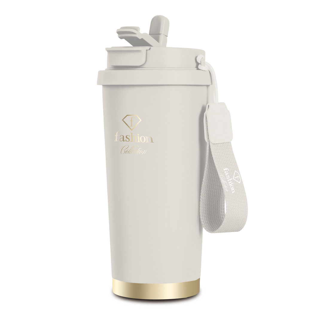Kubek termiczny 0,5L Fashion FTV-0131 Matte Cream-Gold - Berlinger Haus ...