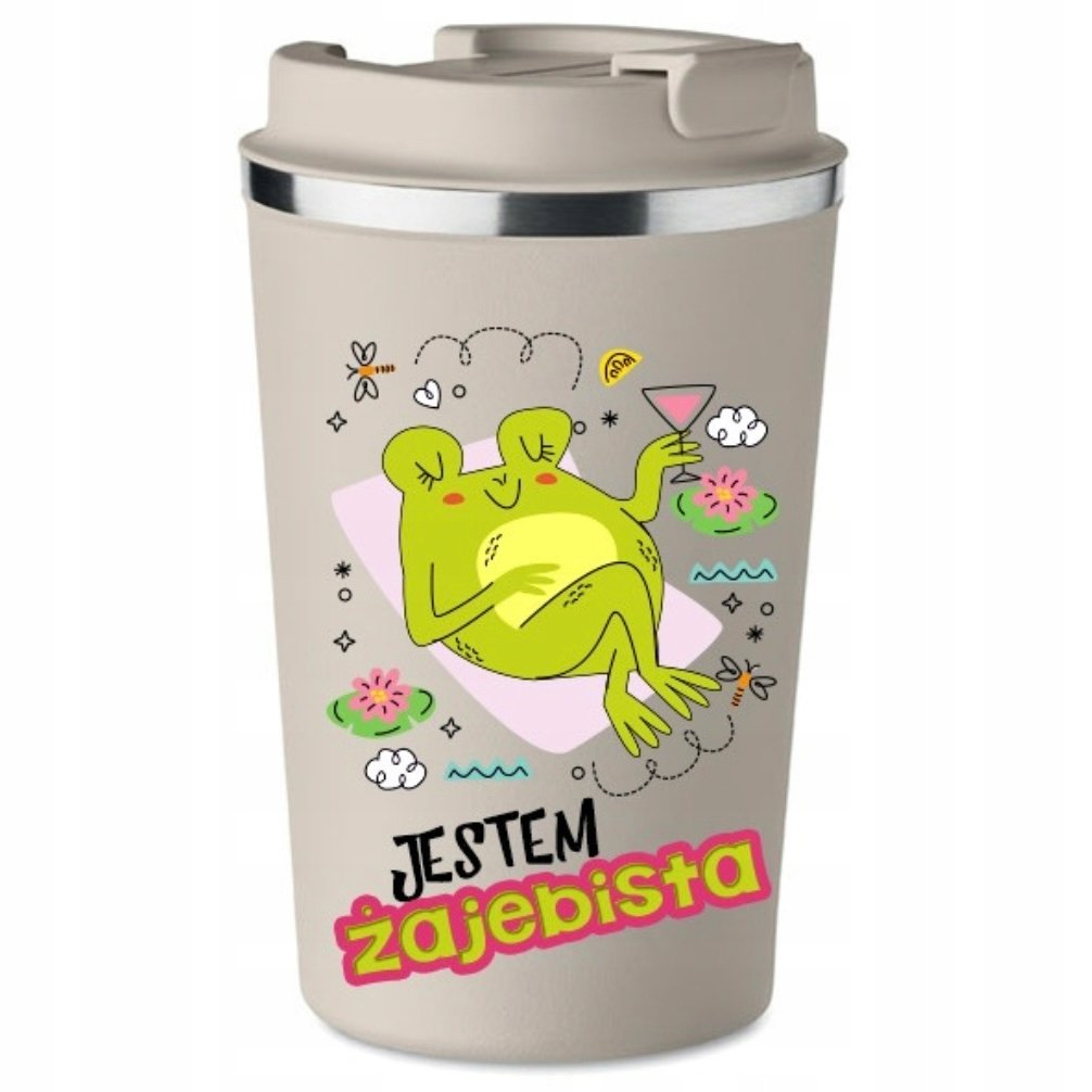 Kubek Termiczny Premium Beżowy Prezent Dzień Kobiet Za*Ebista Kt_449_B - inna (Inny) | Sklep ...