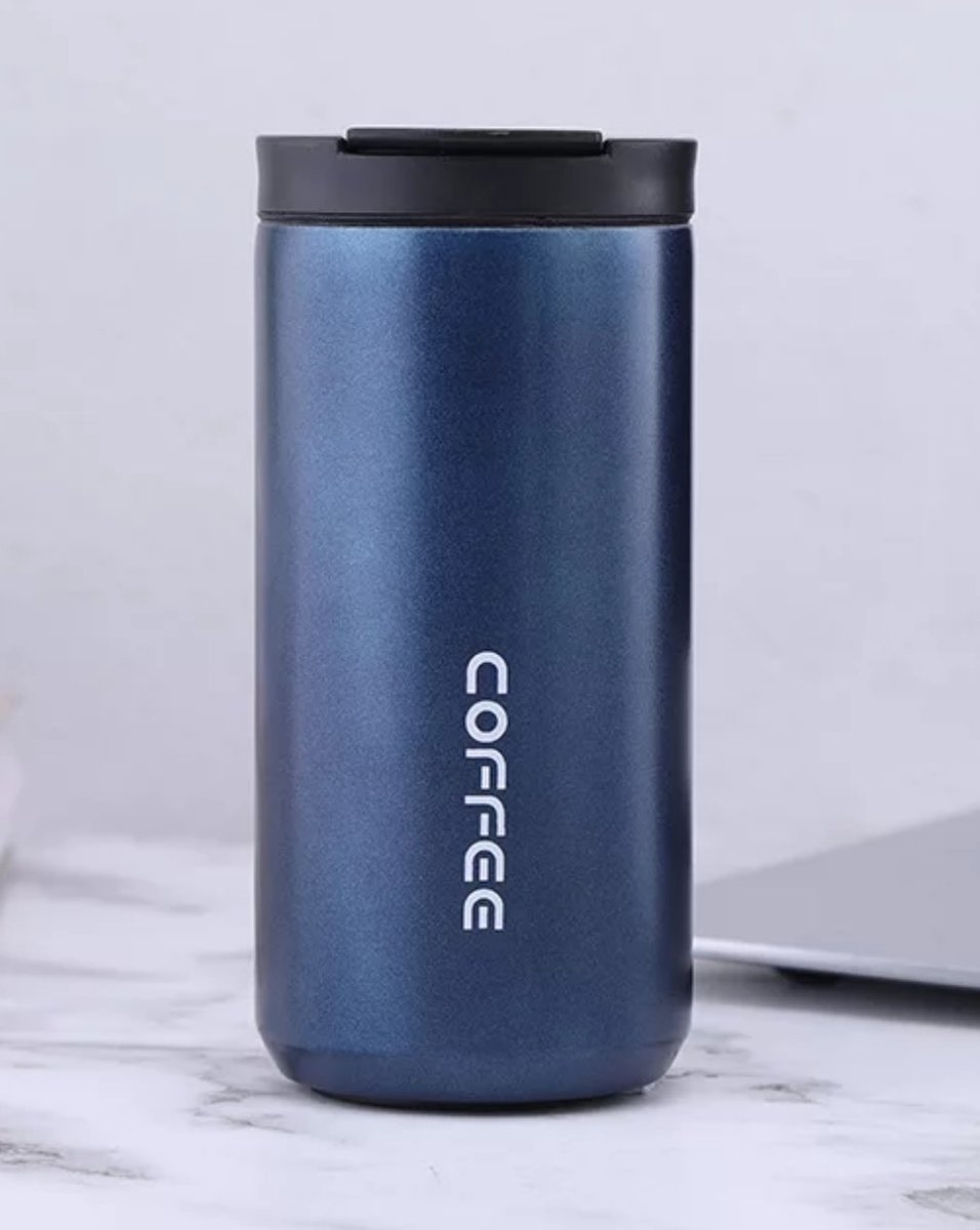 Kubek Termiczny, Termos Coffee 400 Ml #4 Ciemny Granat - Inny producent ...