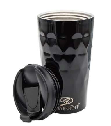 Kubek Termiczny, Termos z dziubkiem Czarny 380ml - Meyerhoff | Sklep ...