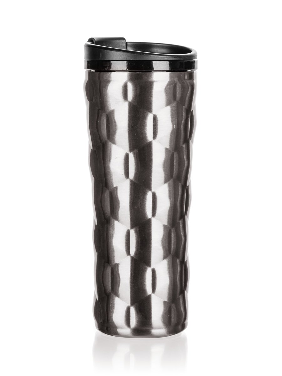 Kubek termiczny z podwójnymi ściankami Oase 450 ml Nierdzewny - Banquet | Sklep EMPIK.COM