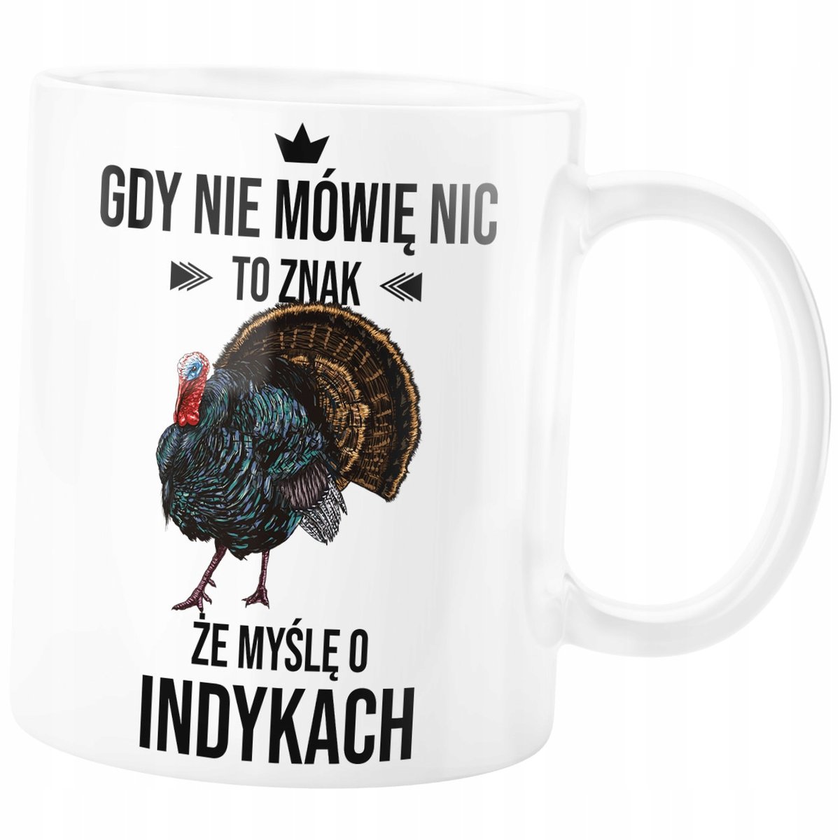 KUBEK TO ZNAK ŻE MYŚLĘ O INDYKI - Inna marka | Sklep EMPIK.COM