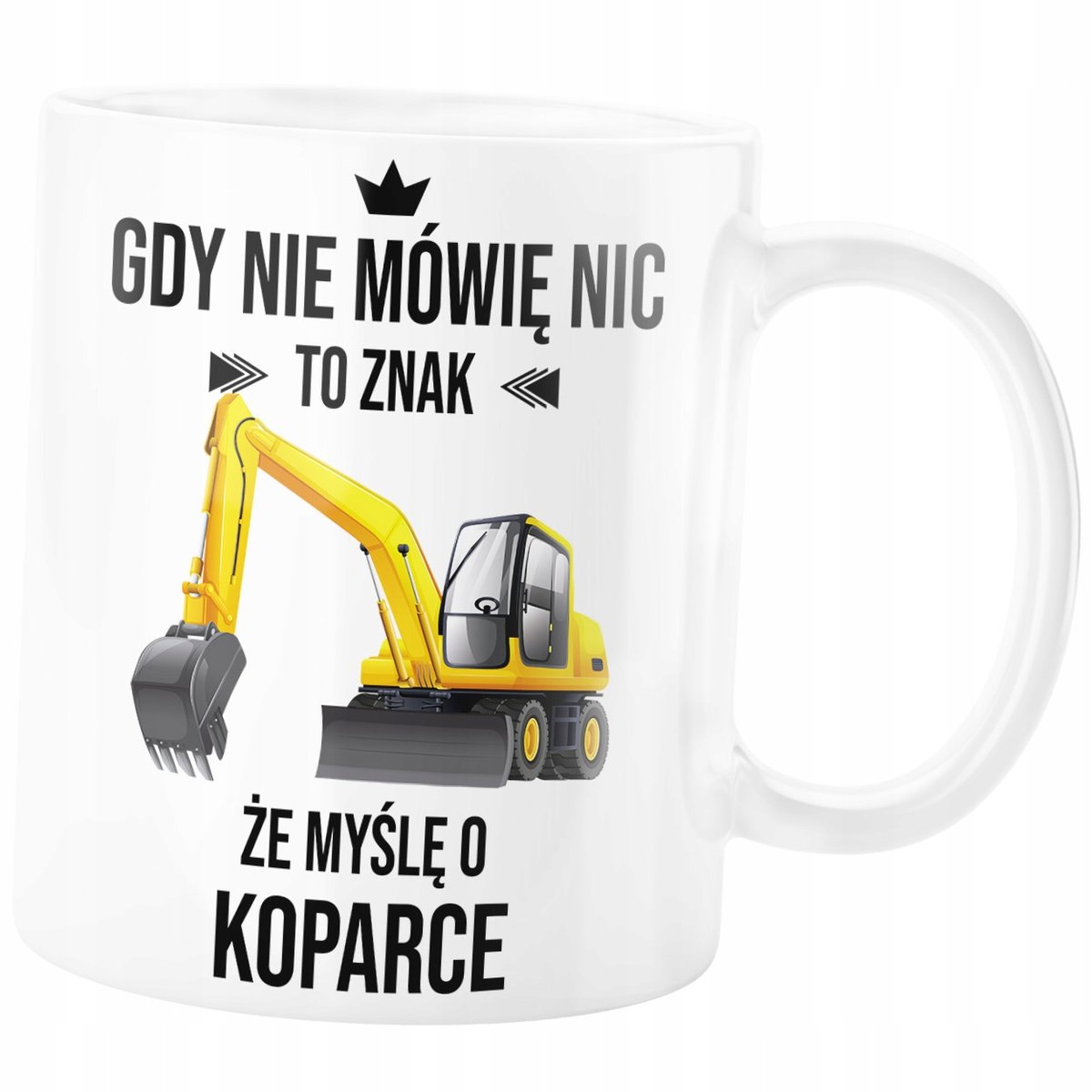 KUBEK TO ZNAK ŻE MYŚLĘ O KOPARKA - Inna marka | Sklep EMPIK.COM