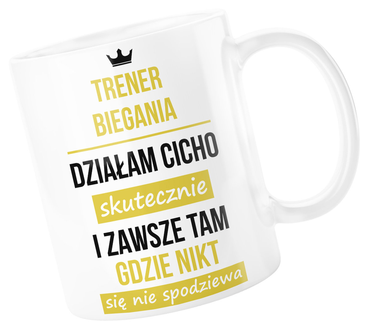 KUBEK TRENER BIEGANIA DZIAŁAM CICHO PREZENT - Inna marka | Sklep EMPIK.COM
