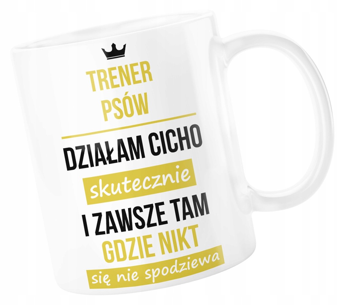 KUBEK TRENER PSÓW DZIAŁAM CICHO PREZENT - Inna marka | Sklep EMPIK.COM