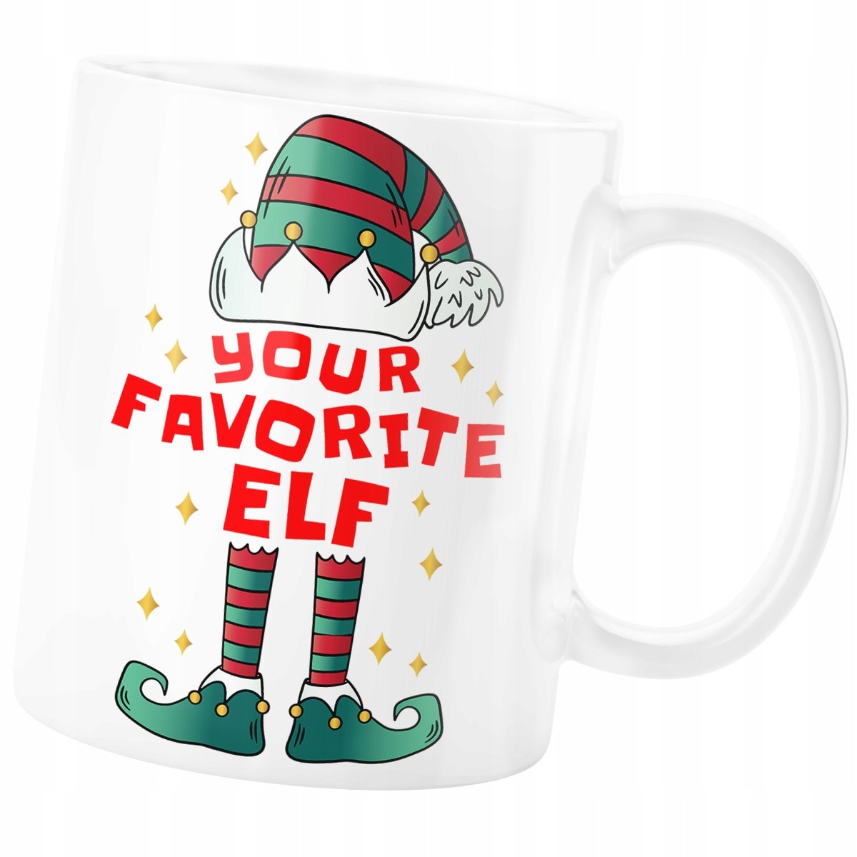 KUBEK TWÓJ ULUBIONY ELF PREZENT NA ŚWIĘTA YOUR FAVORITE ELF - Inna ...