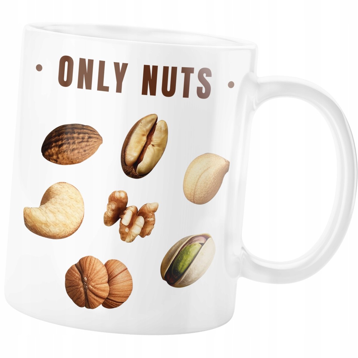 KUBEK TYLKO ORZECHY ONLY NUTS MIŁOŚNIK ORZECHÓW - Inna marka | Sklep EMPIK.COM
