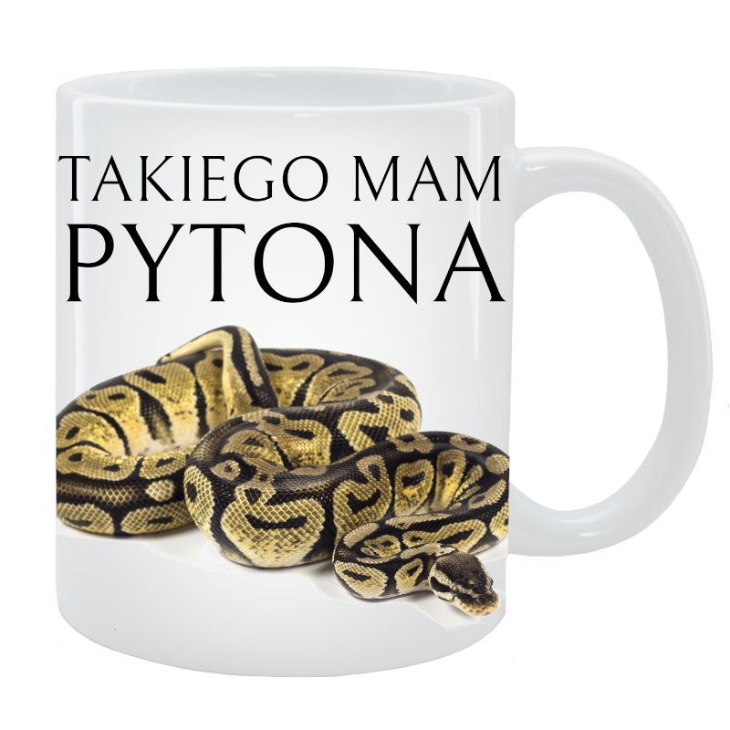 Kubek Wąż - Takiego mam pytona - Inna marka | Sklep EMPIK.COM