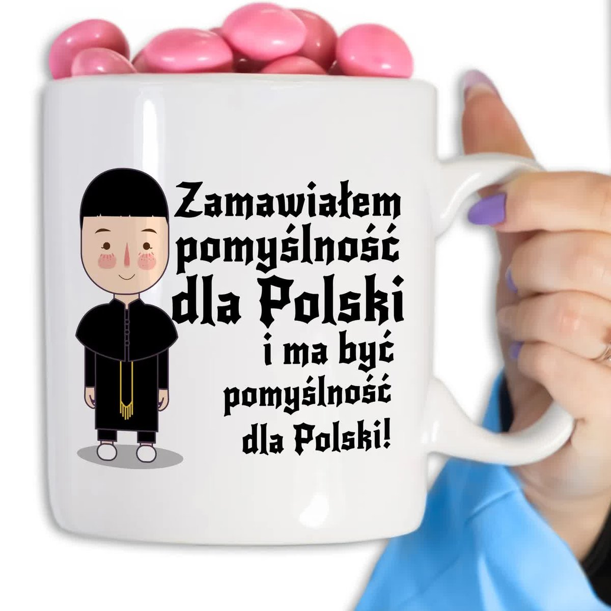 KUBEK WIELKI NA PREZENT Z SERIALU 1670 ZAMAWIAŁEM POMYŚLNOŚC DLA POLSKI WZ - Inna marka | Sklep ...