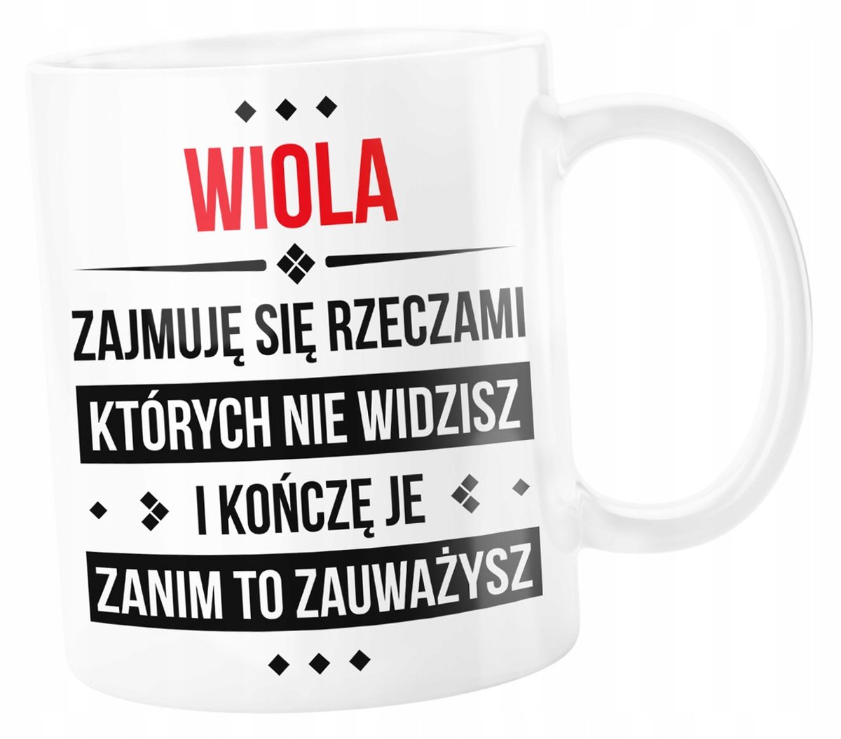 KUBEK WIOLA ZAJMUJĘ SIĘ RZECZAMI - Inna marka | Sklep EMPIK.COM