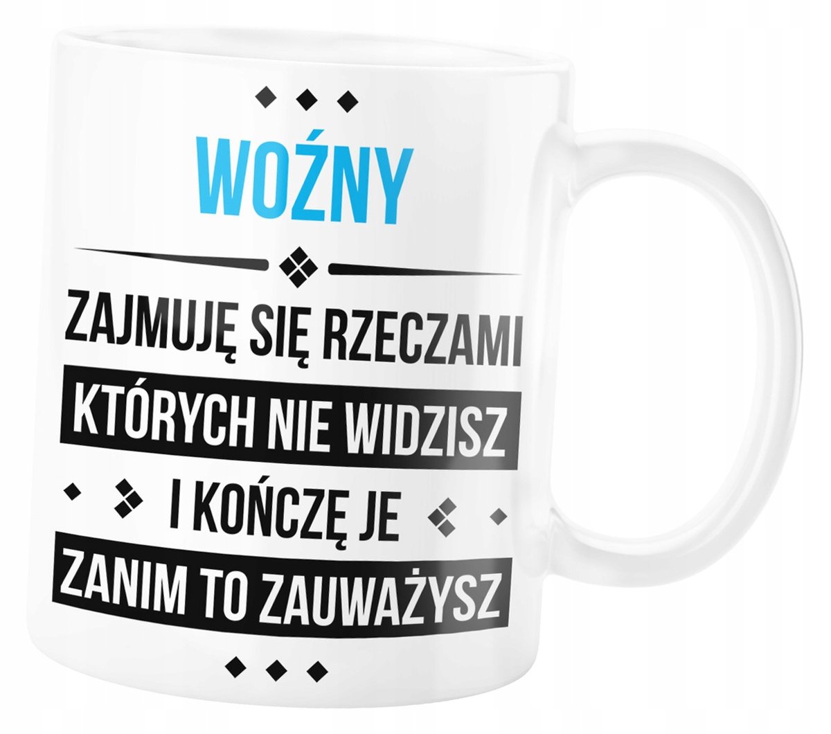 KUBEK WOŹNY ZAJMUJĘ SIĘ RZECZAMI - Inna marka | Sklep EMPIK.COM