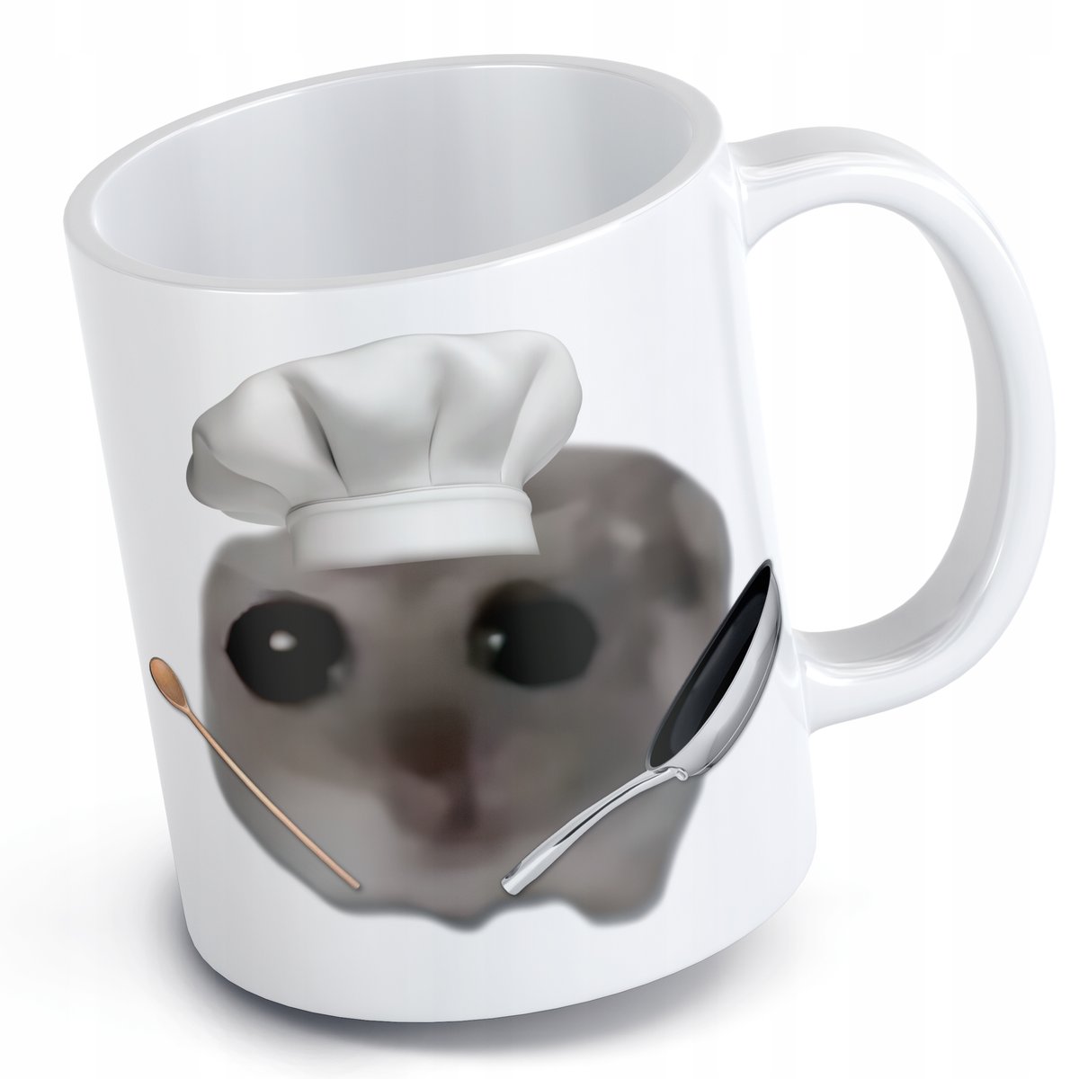 Kubek z chomiczkiem chomiczek kucharz szef kuchni mistrz posiłków viral ...