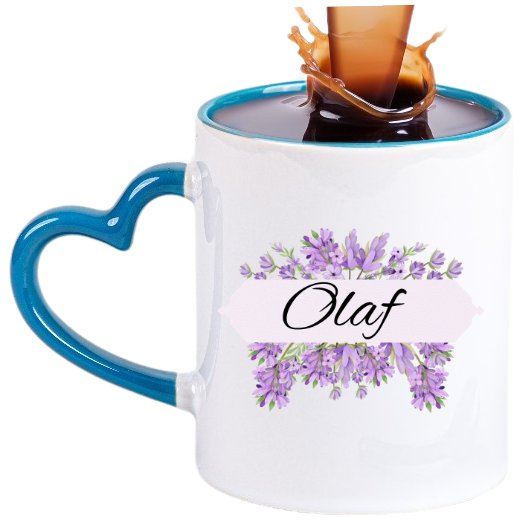 Kubek z imieniem Olaf, prezent dla Olafa na każdą okazję, 2 - Inna ...