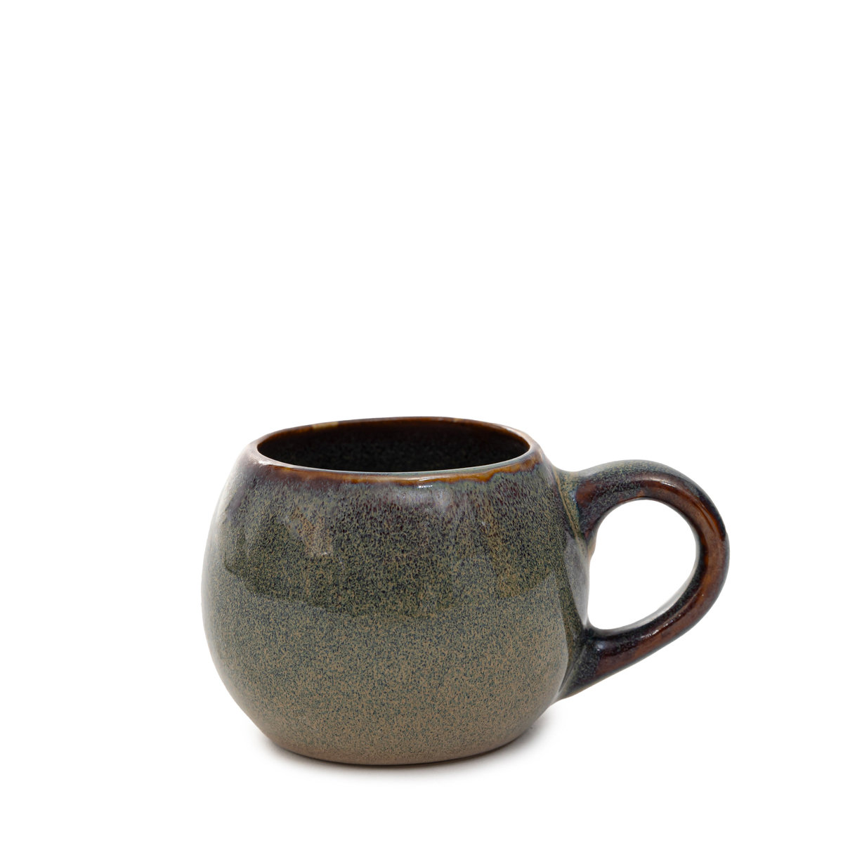 Kubek z kamionki, BRELL baryłka, 150 ml, Homla, niebieski - Homla ...