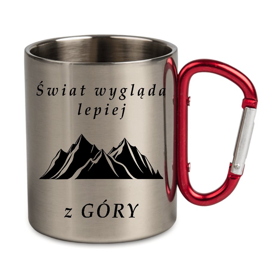 Kubek z karabińczykiem, Góry, Prezent MCZE-GR-010 - Inna marka | Sklep EMPIK.COM