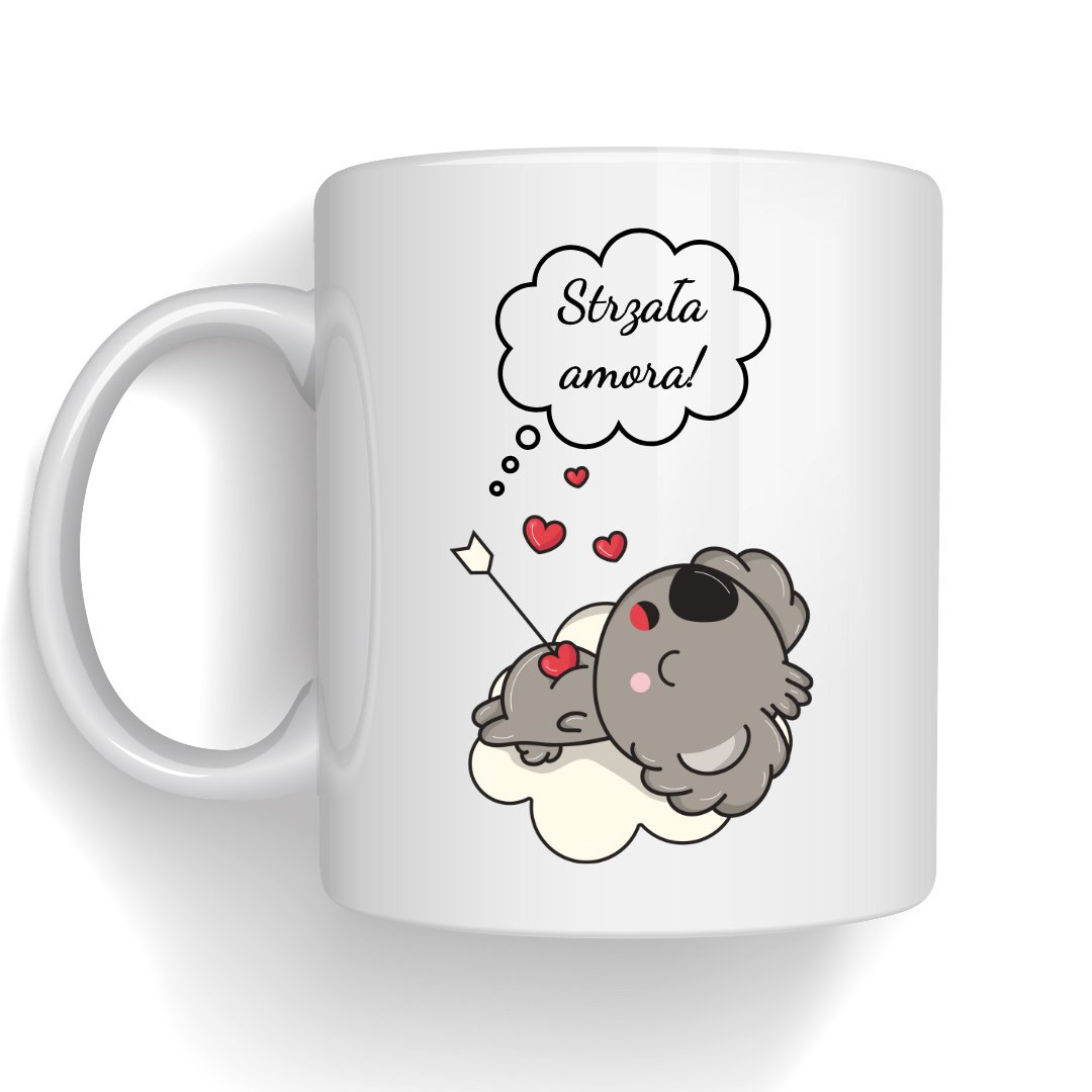 Kubek Z Koalą Strzała Amora - PD.Druk3D | Sklep EMPIK.COM