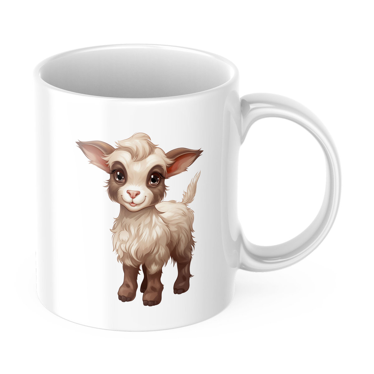 KUBEK Z KOZĄ koza PREZENT rolnika gospodarza właściciela kozy kóz ...