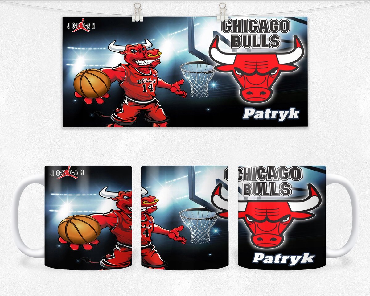 Kubek Z Nadrukiem- Dla Fana Nba Chicago Bulls+Imię - Inna marka | Sklep ...