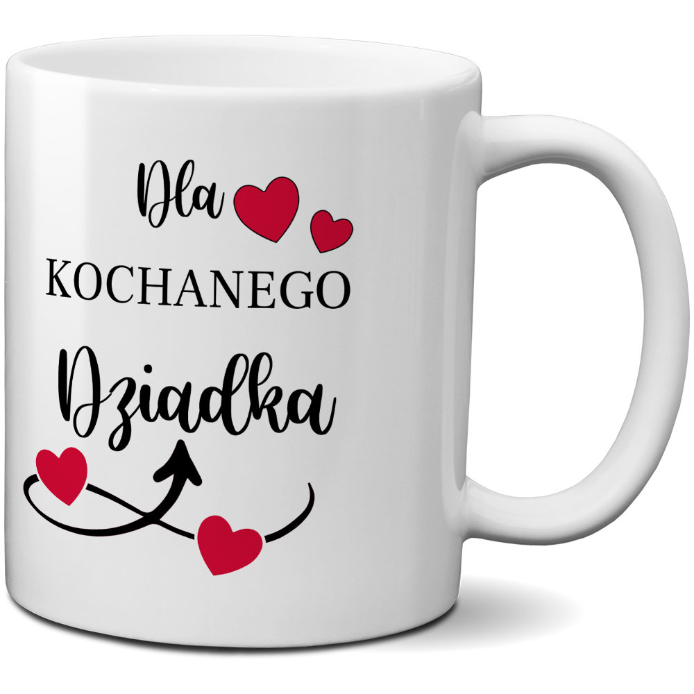 Kubek z nadrukiem - Dla Kochanego Dziadka - CupCup.pl | Sklep EMPIK.COM