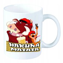 KUBEK Z NADRUKIEM KRÓL LEW TIMON I PUMBA Prezent - Atram | Sklep EMPIK.COM