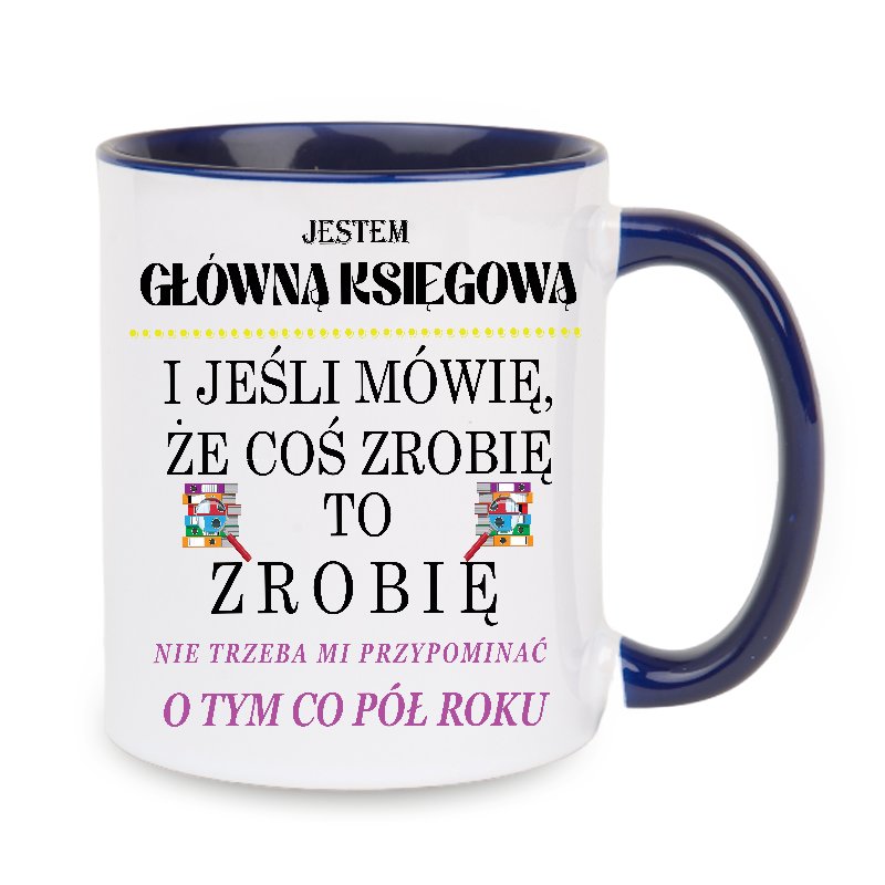 Kubek z nadrukiem Księgowa, Księgowy BCGR-KSI-002 - Inna marka | Sklep EMPIK.COM