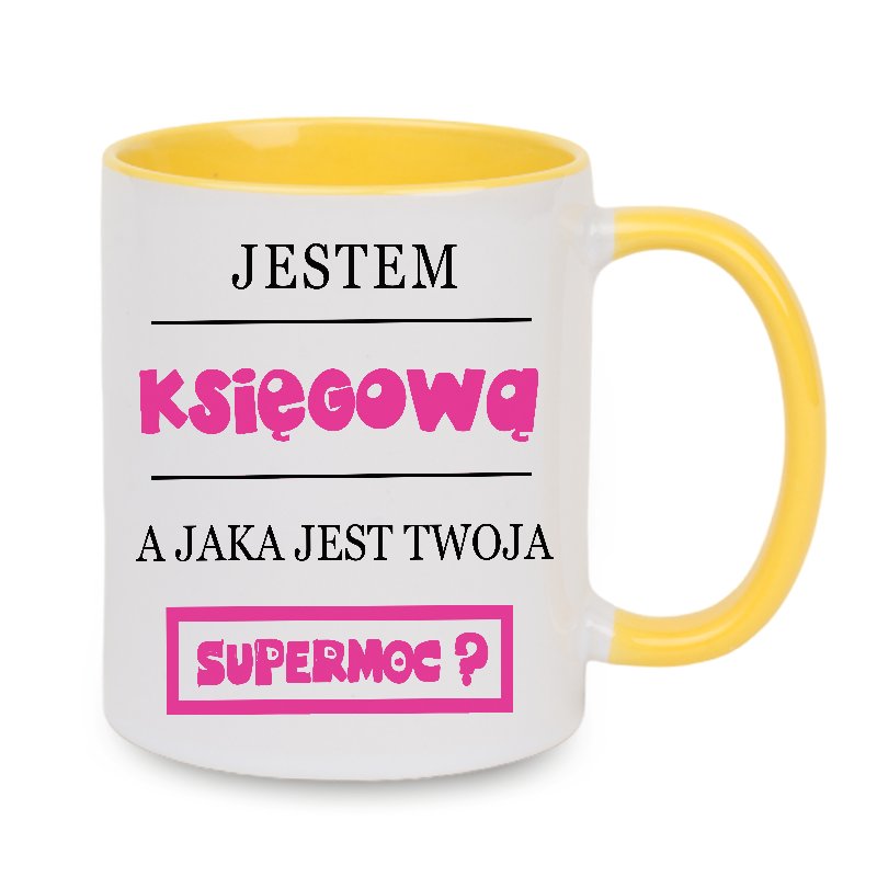 Kubek z nadrukiem Księgowa, Księgowy BCŻÓ-KSI-006 - Inna marka | Sklep EMPIK.COM