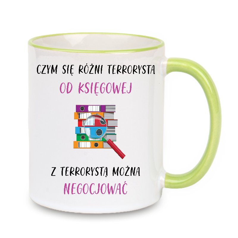 Kubek z nadrukiem Księgowa, Księgowy Zabawny tekst BUJZ-KSI-001 - Inna marka | Sklep EMPIK.COM