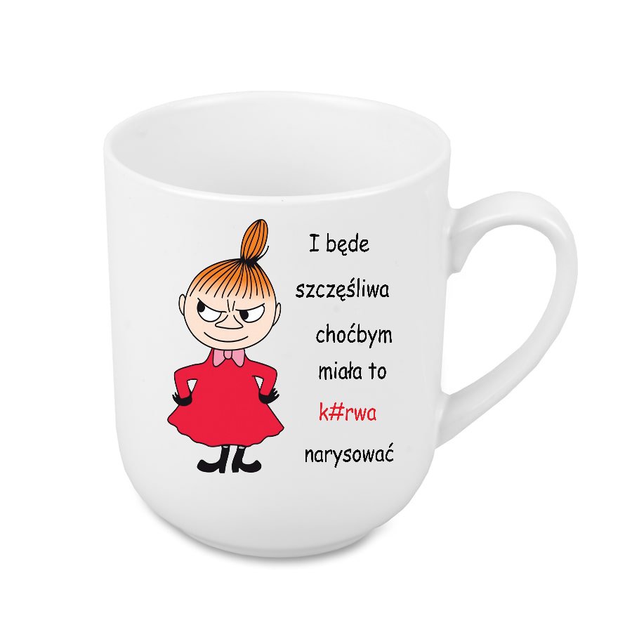 Kubek z nadrukiem Mała Mi, Coffee 290 ml, Zabawny tekst BI1-MI-002 - Inna marka | Sklep EMPIK.COM