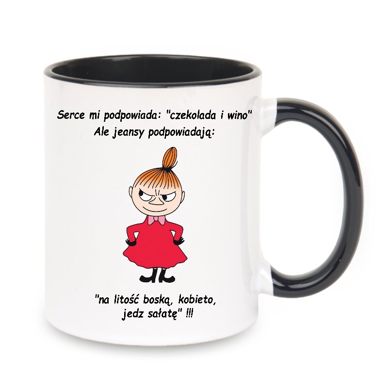 Kubek z nadrukiem Mała Mi, Muminki, Śmieszne, BCC-MI-074 - Inna marka | Sklep EMPIK.COM