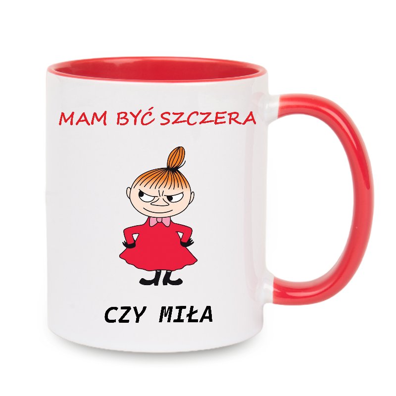 Kubek z nadrukiem Mała Mi, Muminki, Śmieszne, BCCZ-MI-006 - Inna marka | Sklep EMPIK.COM