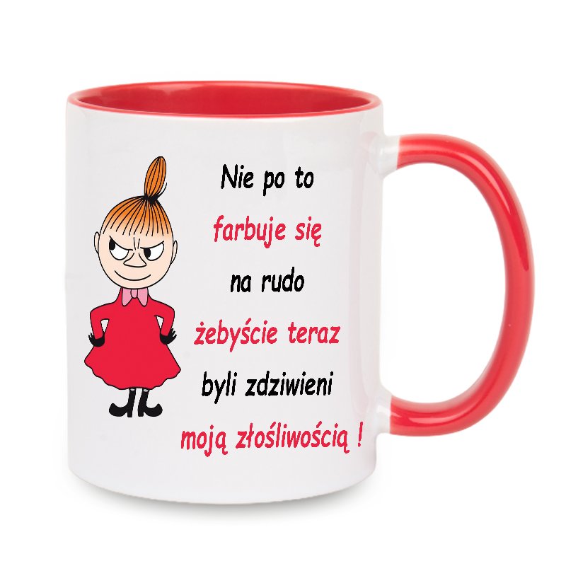 Kubek z nadrukiem Mała Mi, Muminki, Śmieszne, BCCZ-MI-075 - Inna marka | Sklep EMPIK.COM