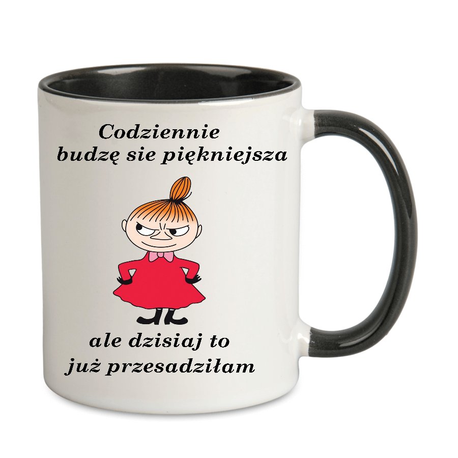 Kubek z nadrukiem Mała Mi, Muminki, Śmieszne, BCGF-MI-017 - Inna marka | Sklep EMPIK.COM