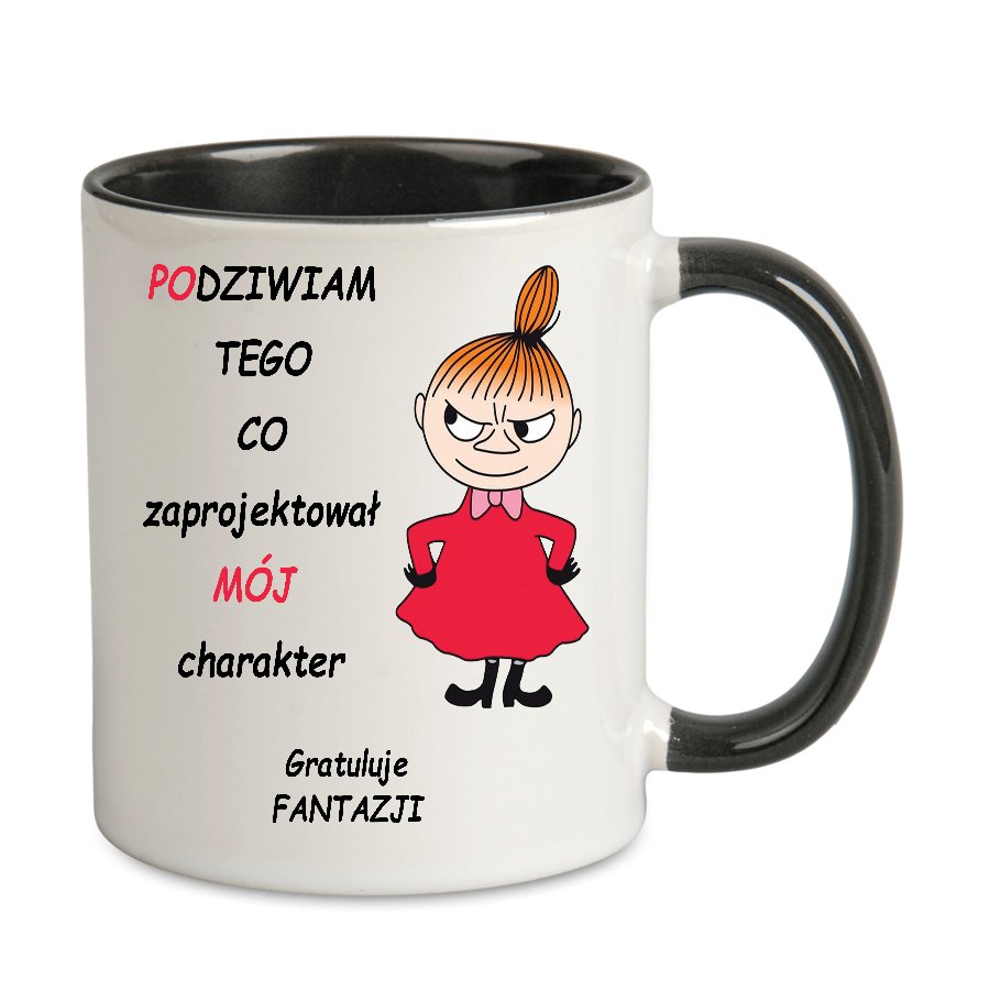 Kubek z nadrukiem Mała Mi, Muminki, Śmieszne, BCGF-MI-056 - Inna marka | Sklep EMPIK.COM