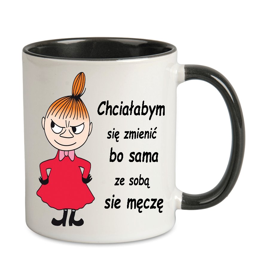 Kubek z nadrukiem Mała Mi, Muminki, Śmieszne, BCGF-MI-065 - Inna marka | Sklep EMPIK.COM