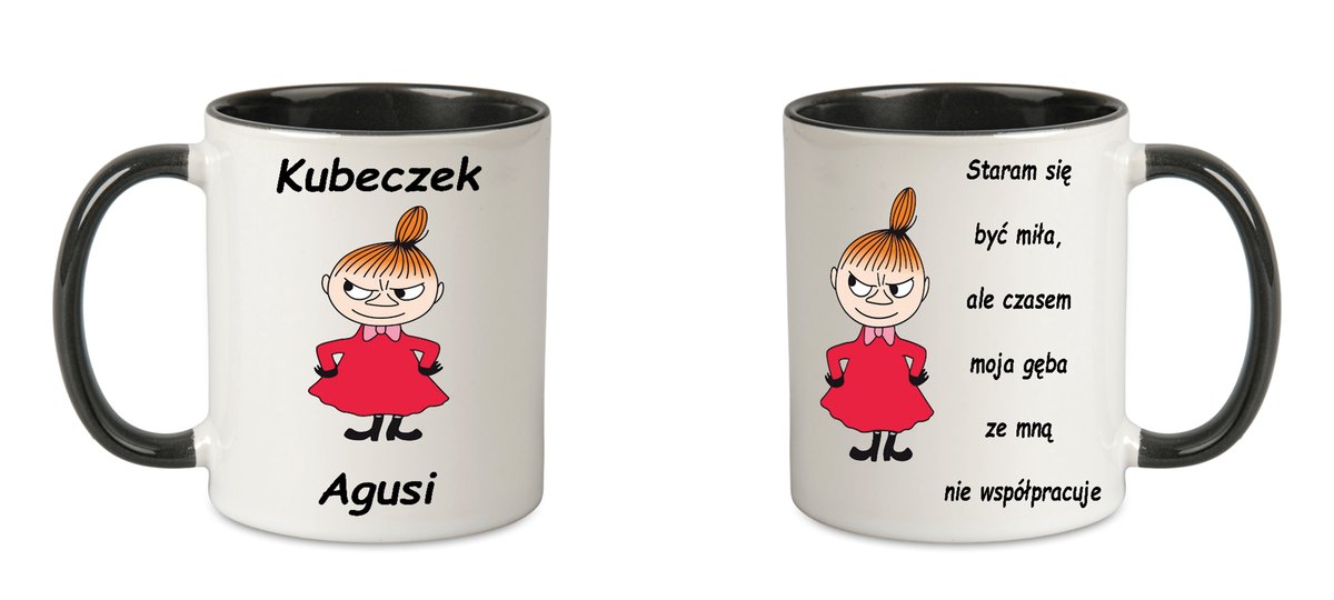 Kubek z nadrukiem Mała Mi, Muminki, Śmieszne, BCGF-MI-072 - Inna marka | Sklep EMPIK.COM